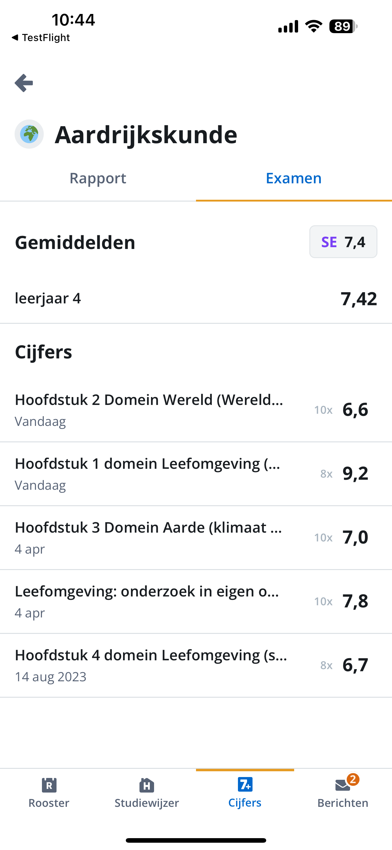 🔟 Cijfers – Somtoday