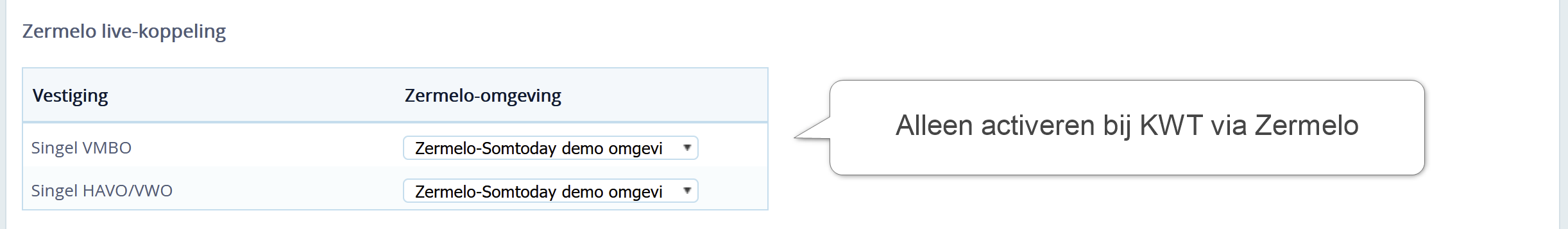 Roosterkoppeling Zermelo – Somtoday